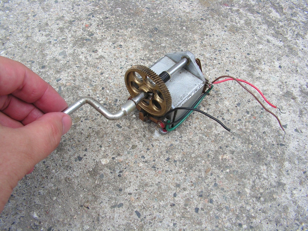 Vintage Electric Generator, Еlectrical Motor, Small Handheld Power ...