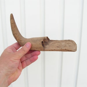 Antique Wooden Harvest, Hand-made Wooden Tool 1900s, Primitive Swap ...