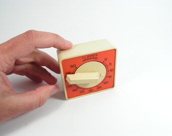 Retro Kitchen Timer - Etsy