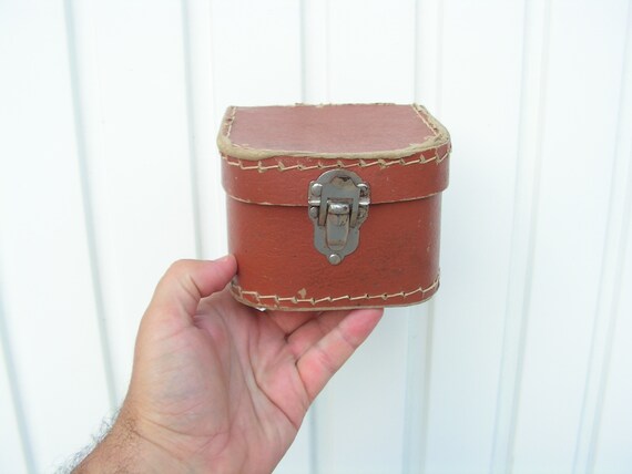 Antique Small Suitcase Cardboard Box Child Suitcase Old - Etsy
