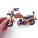 Vintage Motorcycle Wooden Model Motorcycle Handmade Motorcycle Wooden ...