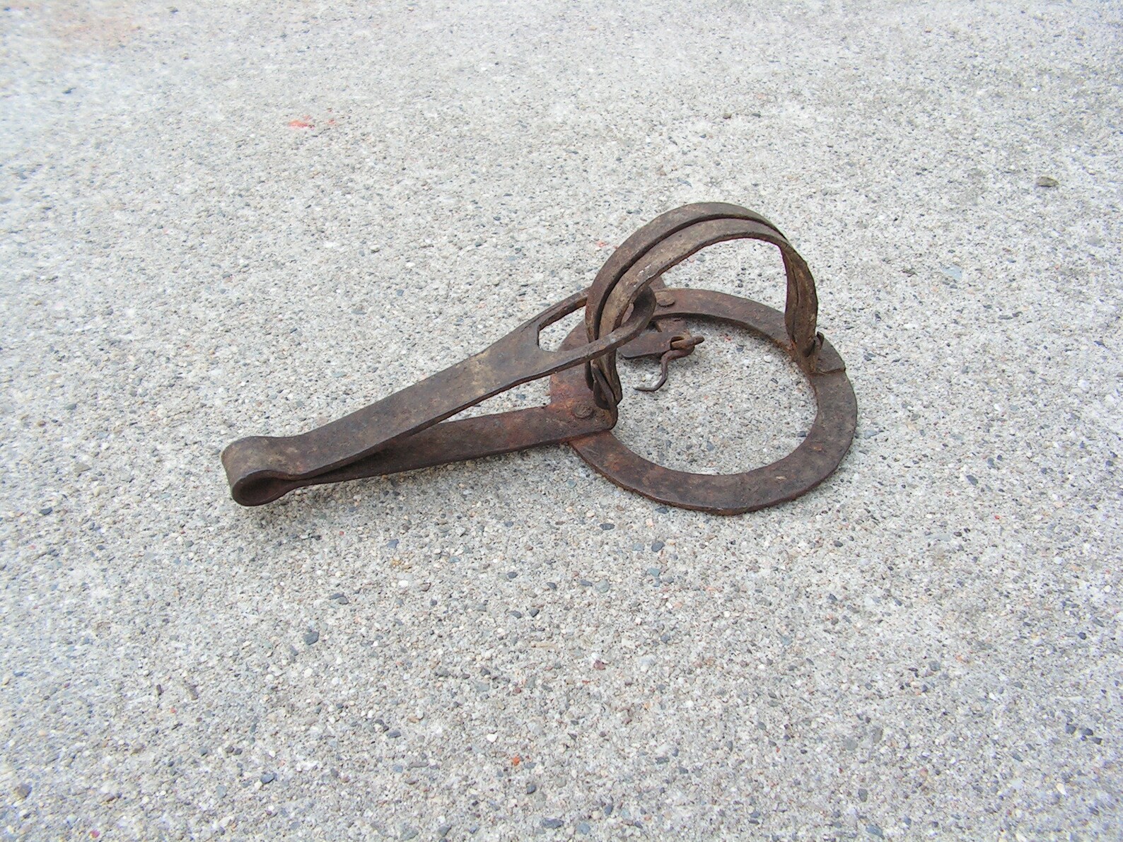 Antique Iron Trap Primitive Patina Trap Working Trap Rustic | Etsy