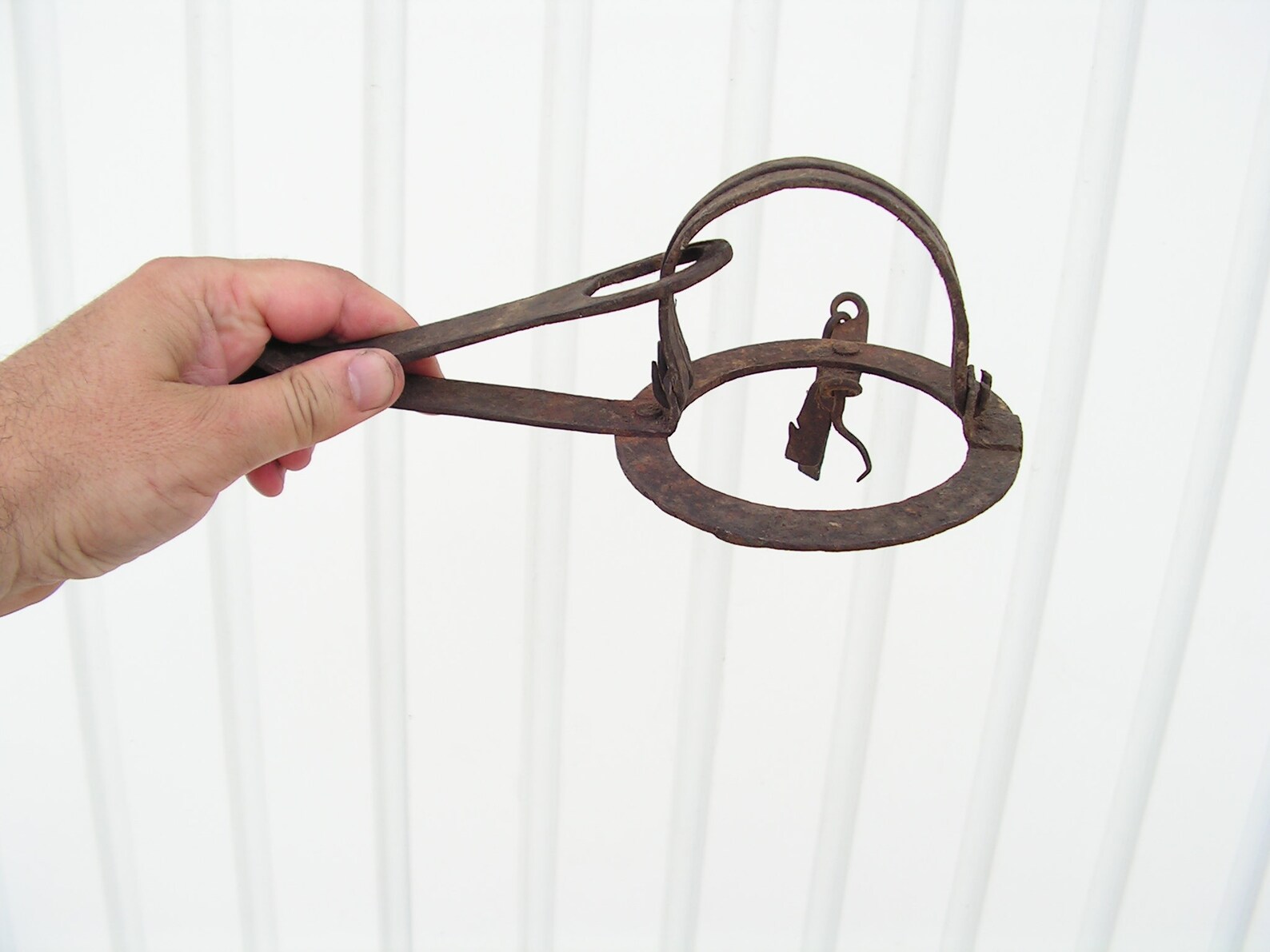 Antique Iron Trap Primitive Patina Trap Working Trap Rustic | Etsy