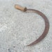 Antique Sickle Blade Rust Patina Primitive Sickle Hand Forged Sickle ...