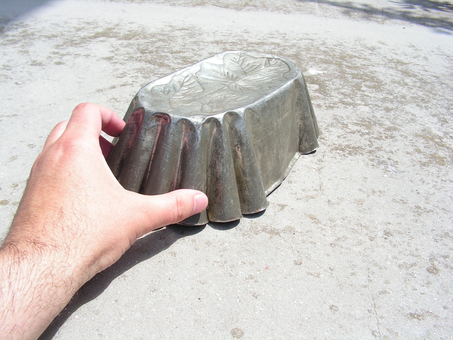 Vintage Big Shaped Mold Tin Cake Mold Baking Tin Mold Form of Cake Form ...