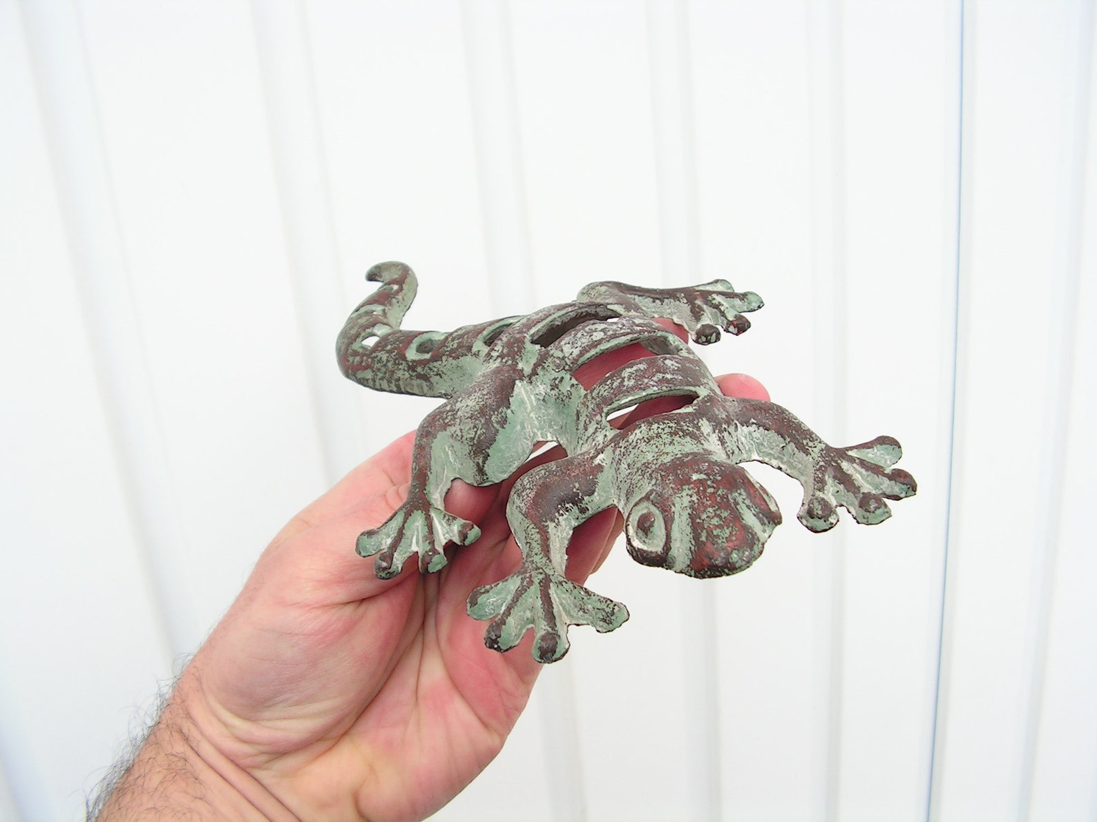 Antique Cast Iron Gecko Lizard Figurine Metal Figure Animal - Etsy UK