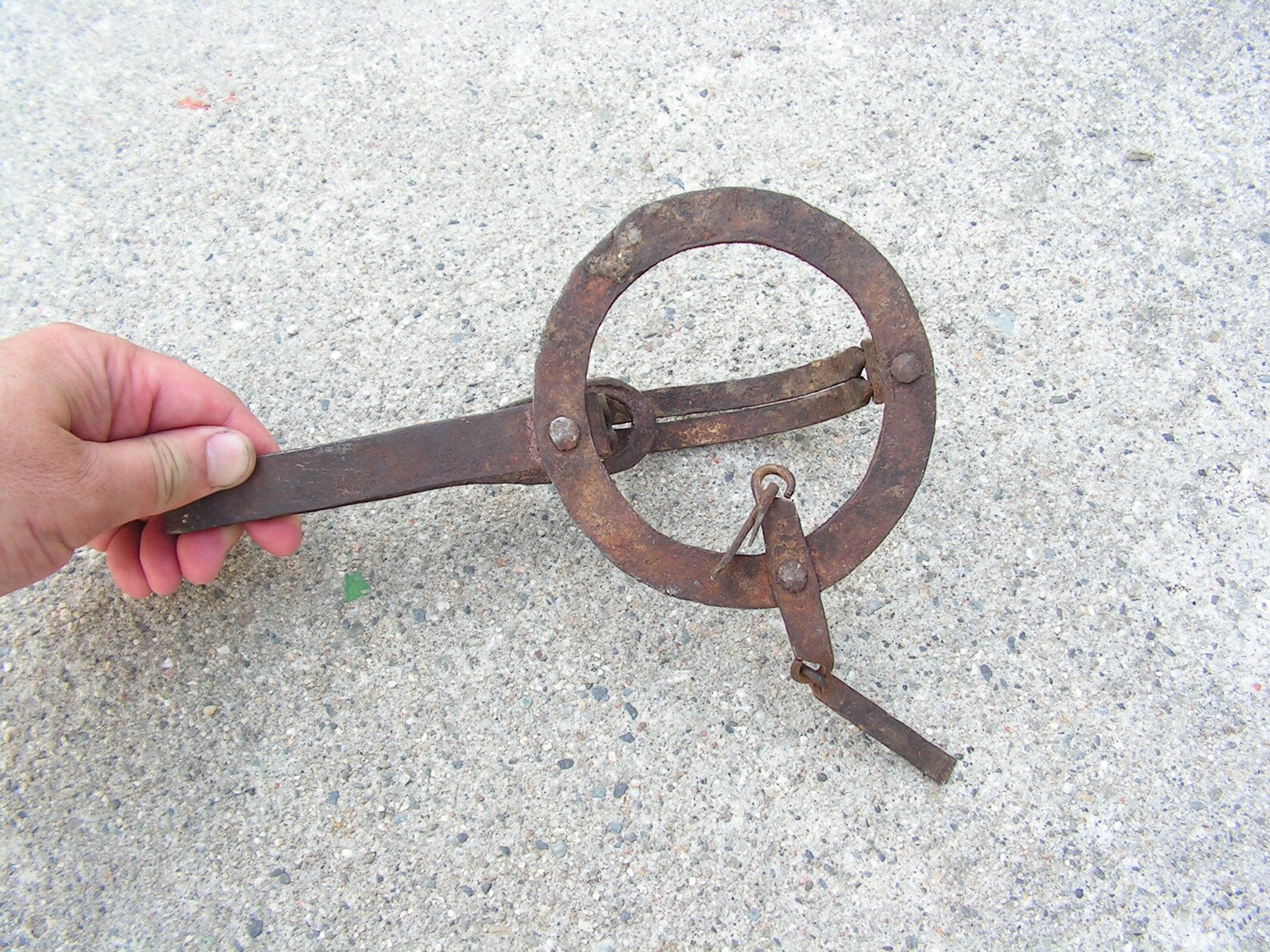 Antique Iron Trap Primitive Patina Trap Working Trap Rustic Trap Old ...