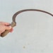 Antique Sickle Blade Rust Patina Primitive Sickle Hand Forged Sickle ...