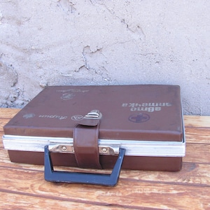 Vintage Travel Car Medical Kit, Medical Bag, Leather Doctor Bag, Red ...