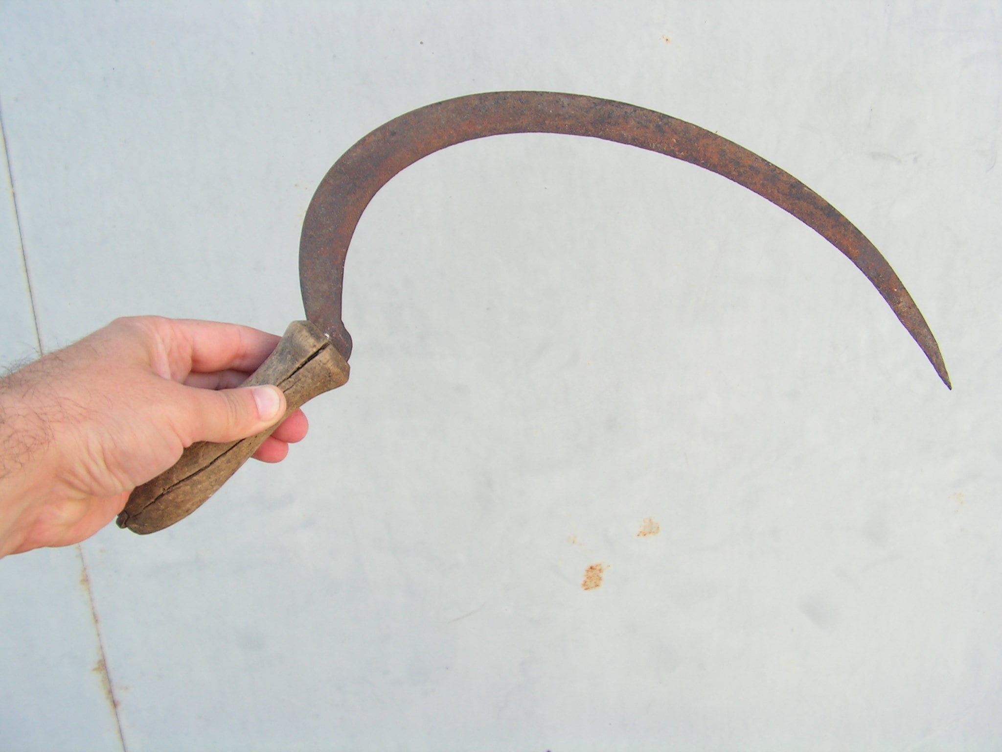 Antique Sickle Blade Rust Patina Primitive Sickle Hand Forged - Etsy