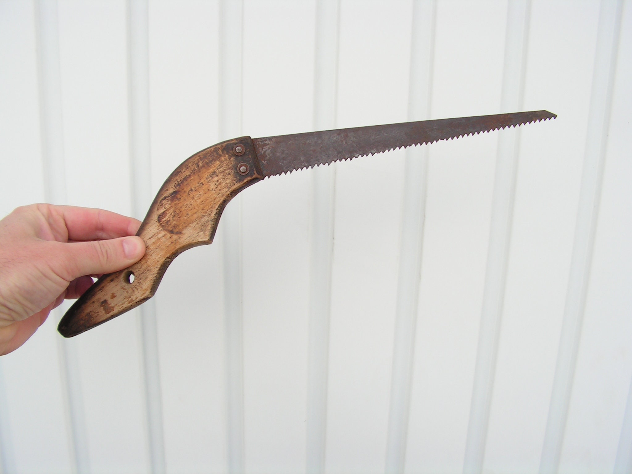 Vintage saw for wood Metal saw with wooden handle Carpentry | Etsy