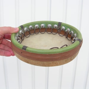 Vintage Leather Daire, Folk Drum, Hand Made Daire, Tribal Music ...