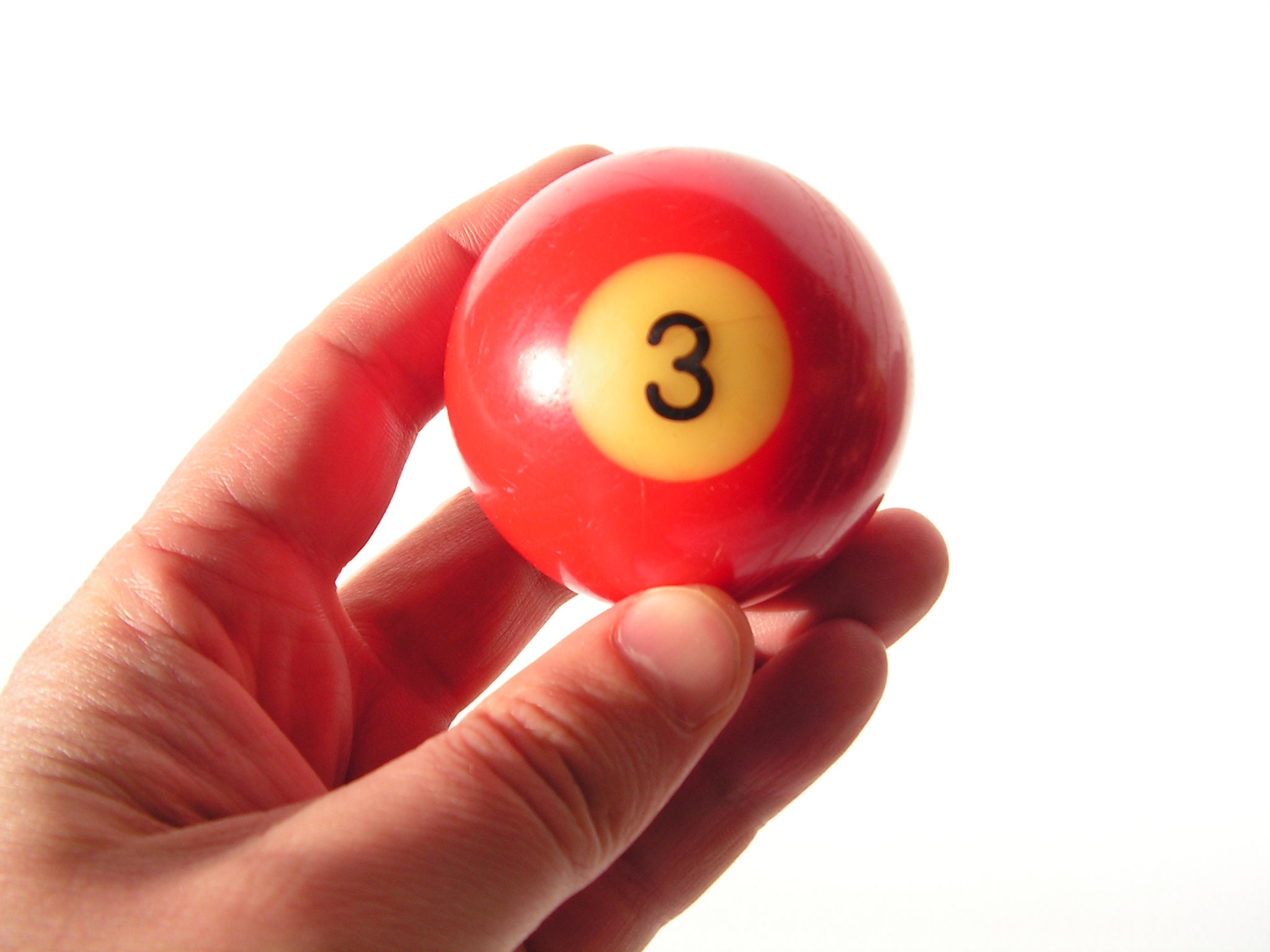 Vintage Billiard Ball Red Billiard Ball Billiard Ball Number - Etsy