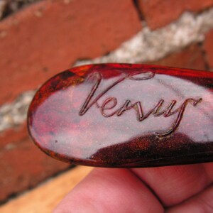 Vintage Brown Mirror VENUS Hand Mirror Retro Mirror Female Mirror With ...