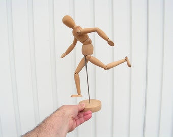 Wooden Articulated Figure - Etsy