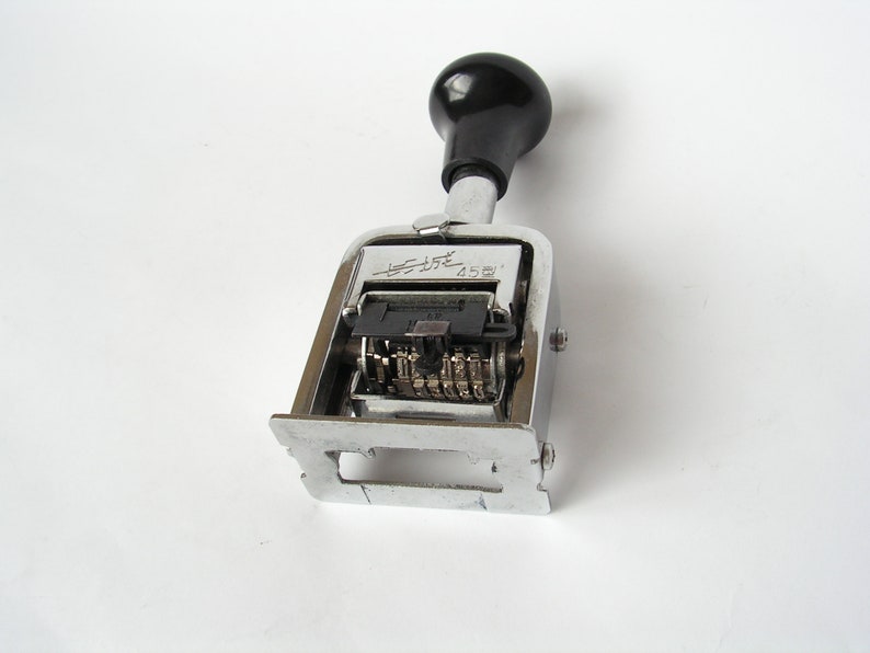 Automatic Numbering Machine China NOT USED Office Stamp Retro | Etsy