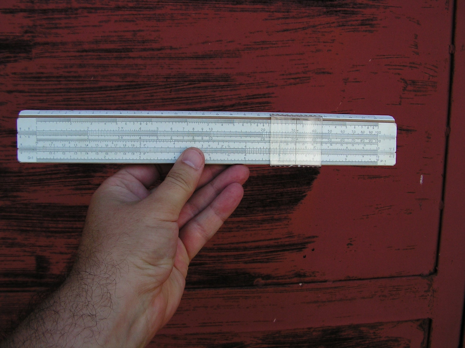 Old Soviet Logarithmic Ruler Original Case 1972s Wooden - Etsy