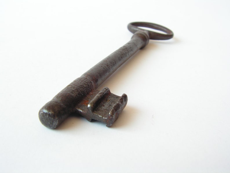 Antique Key Length 13 Cm Iron Forged Key Big Key Long Iron | Etsy