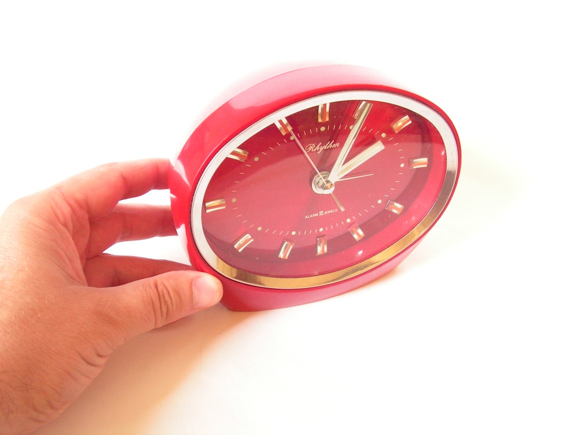 Rare Alarm Clock RHYTHM Working Japanese Alarm Clock | Etsy