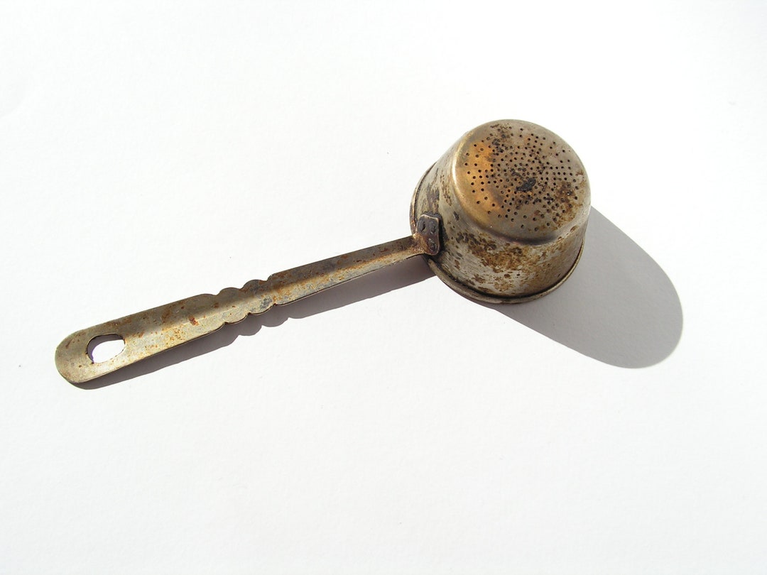 Small Strainer 1950s Old Strainer Antique Metal Strainer Kitchen ...