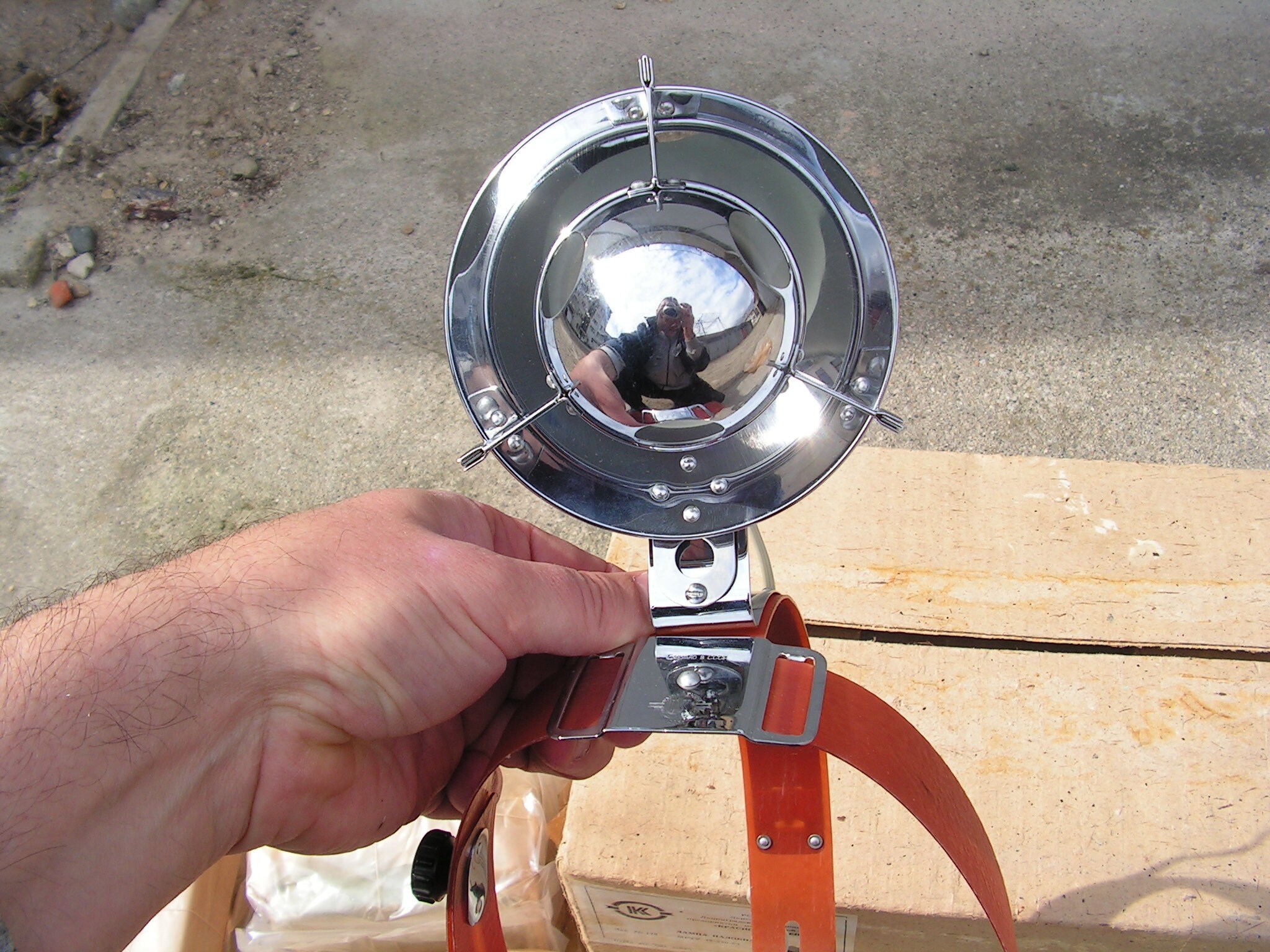 Operational Military Field Kit Lamp 1965s Surgeon Doctor's Head Mirror ...