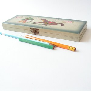 Vintage Wooden Pen Box Wood Pencil Case Vintage Soviet Pen Holder Hand ...