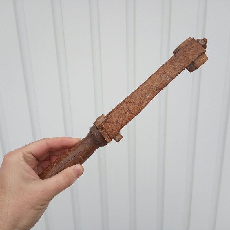 Antique Razor Strop 1930s Leather Shaving Strop Sharpening | Etsy