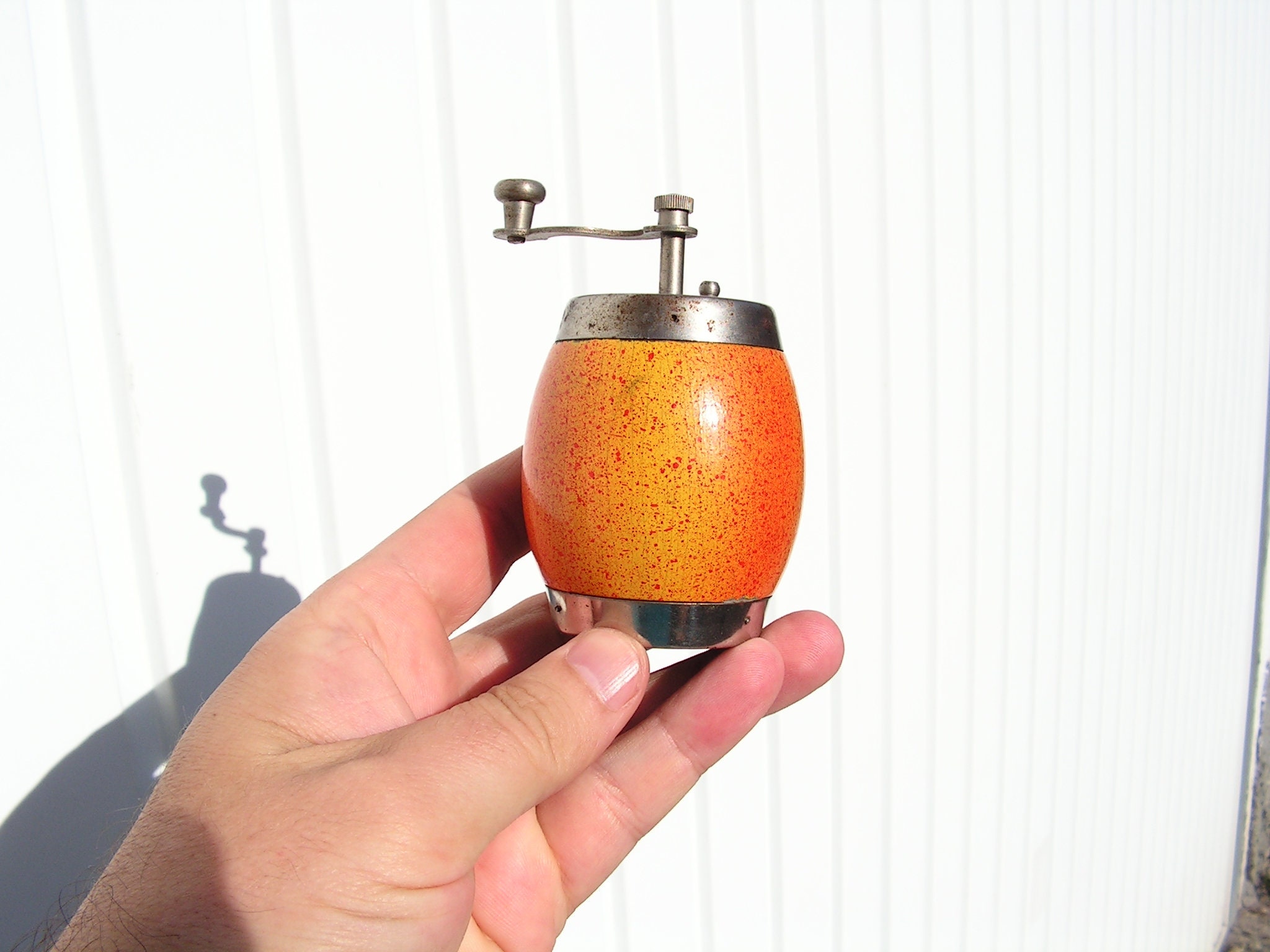 Antique Pepper Grinder 1960s Small Pepper Mill Working Brown - Etsy