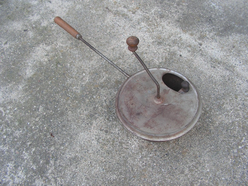 Antique Coffee Roaster Old Chestnut Roaster Pot Manual Coffee Bean ...