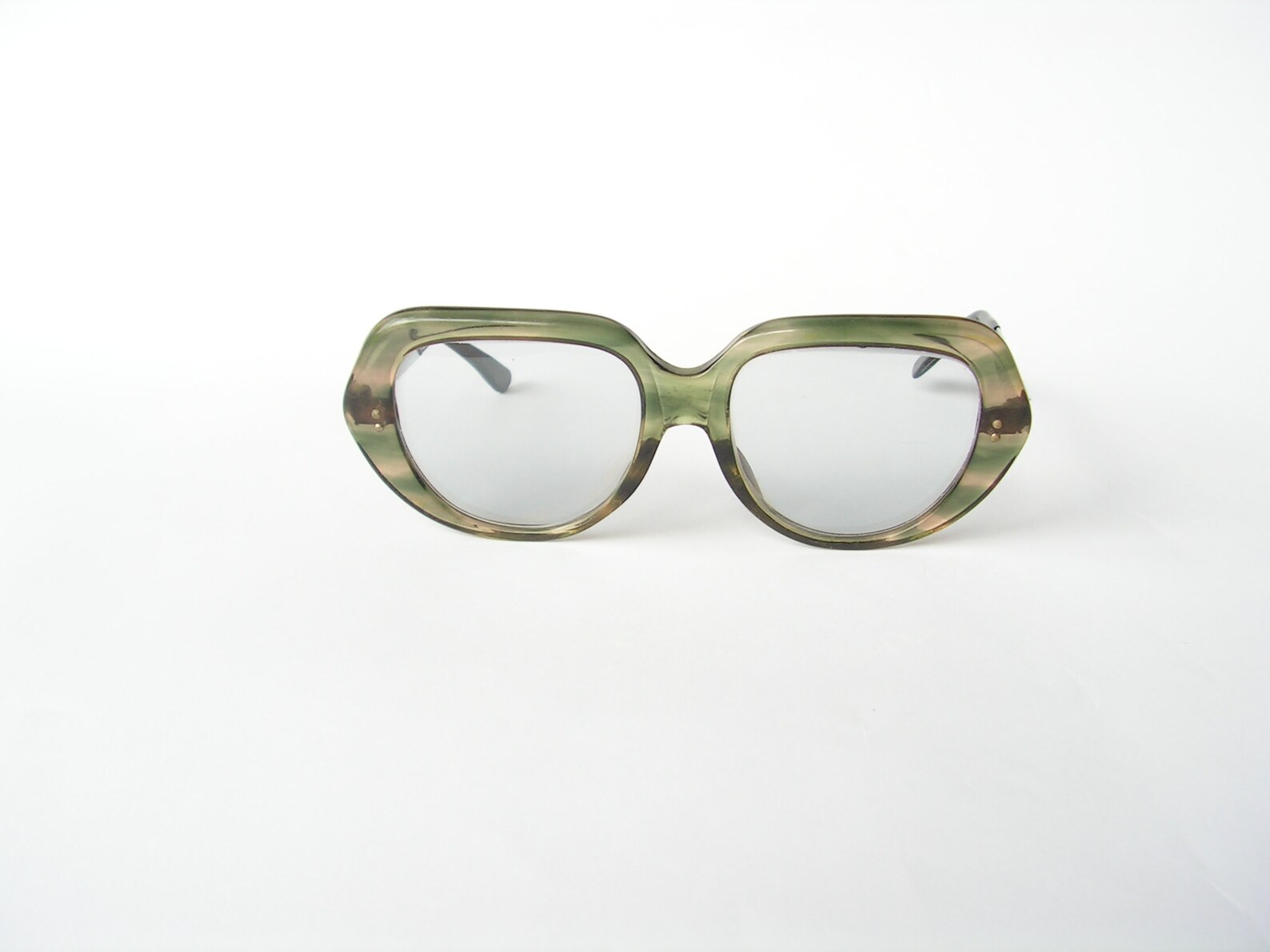Vintage OPTA Green Optyl Reading Glasses, Oversized Eyewear - Etsy