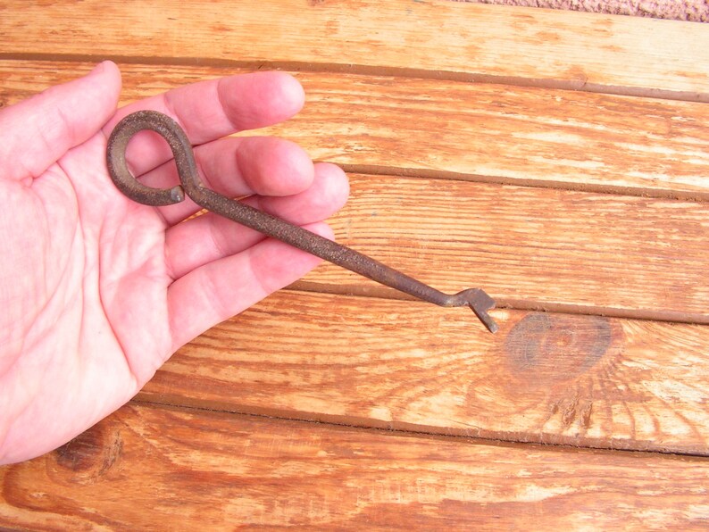 Antique Key, Big Vintage Key, Long Iron Key, Old Key, Vintage Key, Old ...