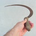 Antique Sickle Blade Rust Patina Primitive Sickle Hand Forged Sickle ...