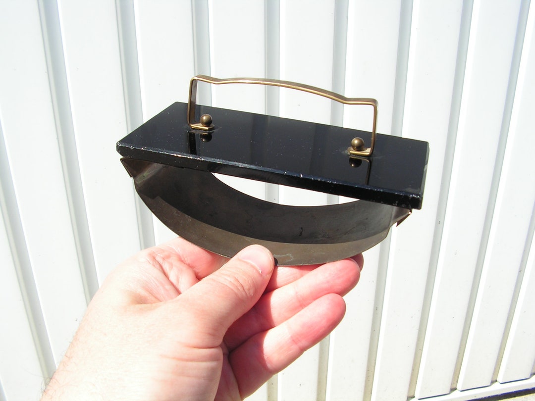 Vintage Desk Blotter, Brass Glass Blotter, Rocking Ink Blotter, Ink ...