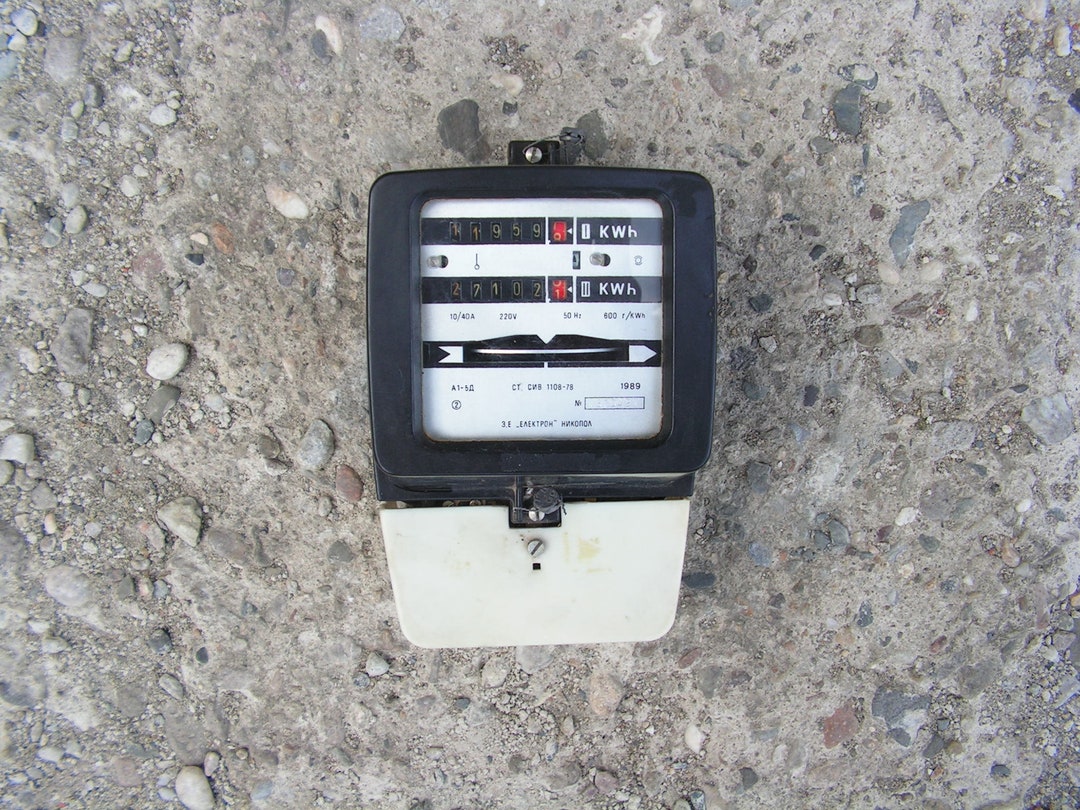Vintage Electrometer 80s Double Electrometer Electric Measuring ...