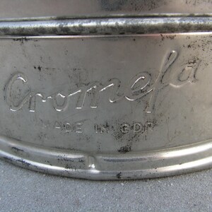 Vintage Vegetable Grinder Mill DDR Tomato Mill Metal Food Mincer Old ...