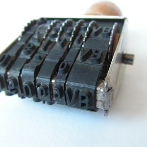 Vintage RARE Stamp, Numbering Mashine, Numbering Stamp With Prices ...