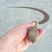 Antique Sickle Blade Rust Patina Primitive Sickle Hand Forged Sickle ...