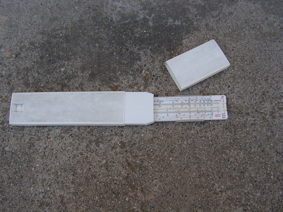 Vintage LOGAREX Darmstadt Slide Rule, Retro Engineering Tool - Etsy