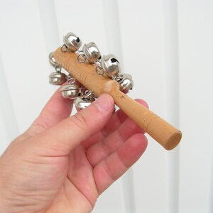 Vintage Wood Rattle Percussion Instruments Bell Music Musical ...