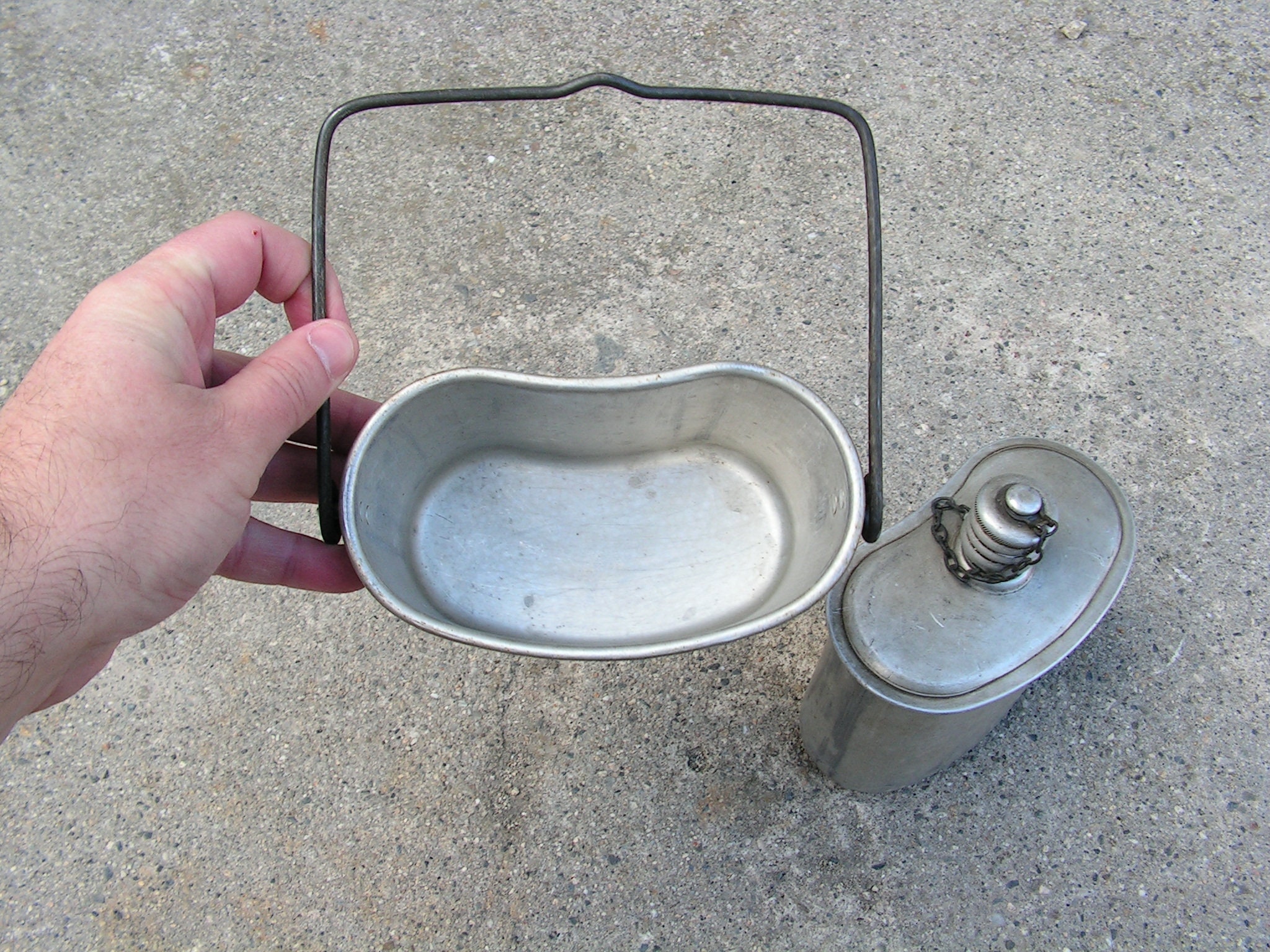 Vintage Military Mess Kit USSR Set Army Cans Food Drink Army | Etsy