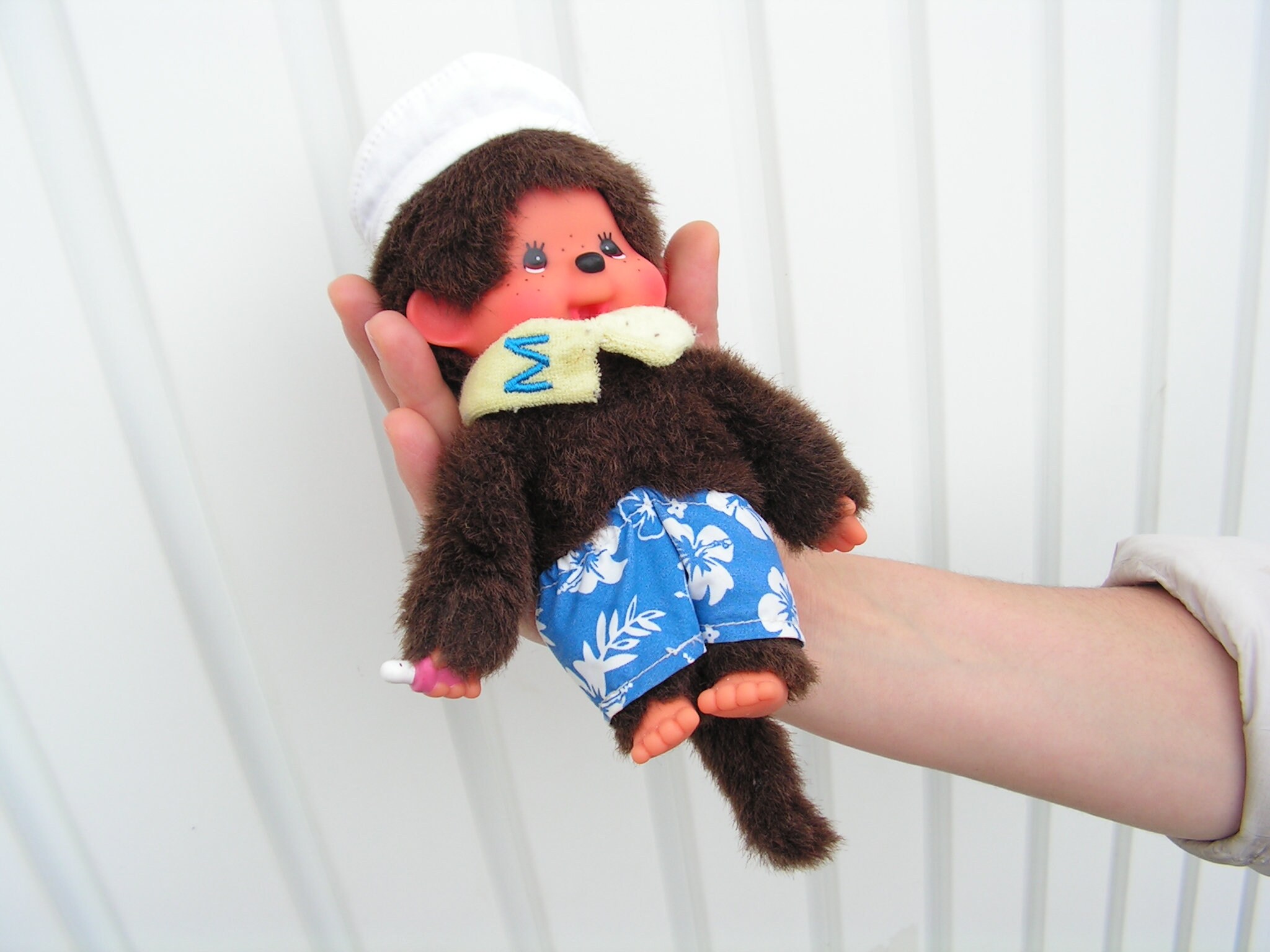 Vintage Monchichi, Monchichi, Little Monkey, Brown Monkey With Pacifier ...