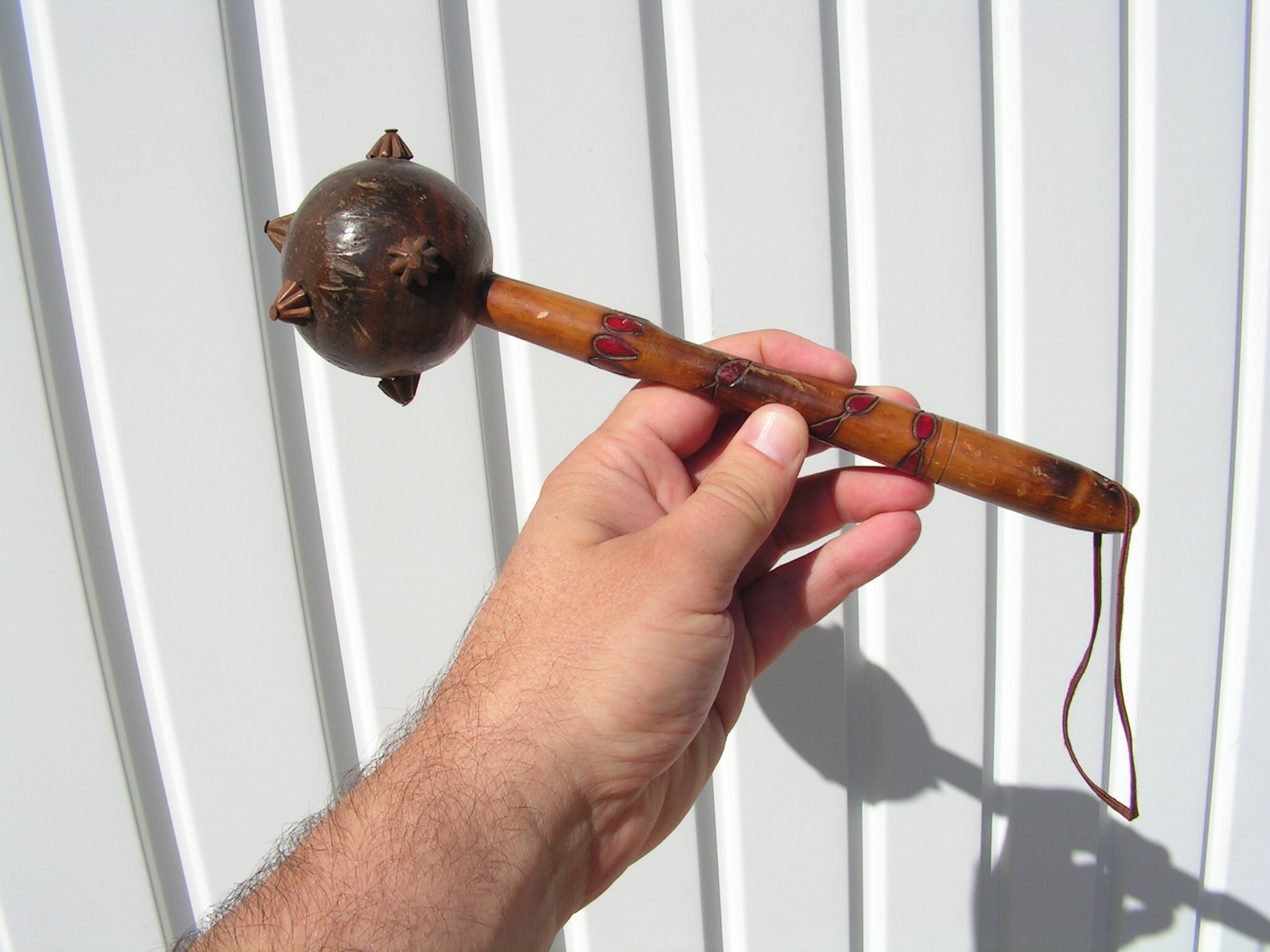 Vintage mace Small wooden mace Old mace Vintage tool | Etsy