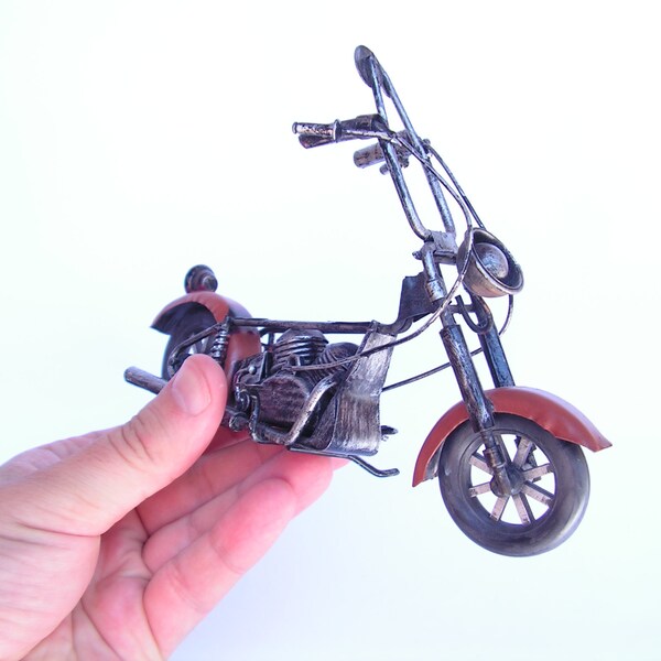 Harley Davidson Metal Model - Etsy