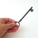 Antique Key Length 13 Cm Iron Forged Key Big Key Long Iron - Etsy