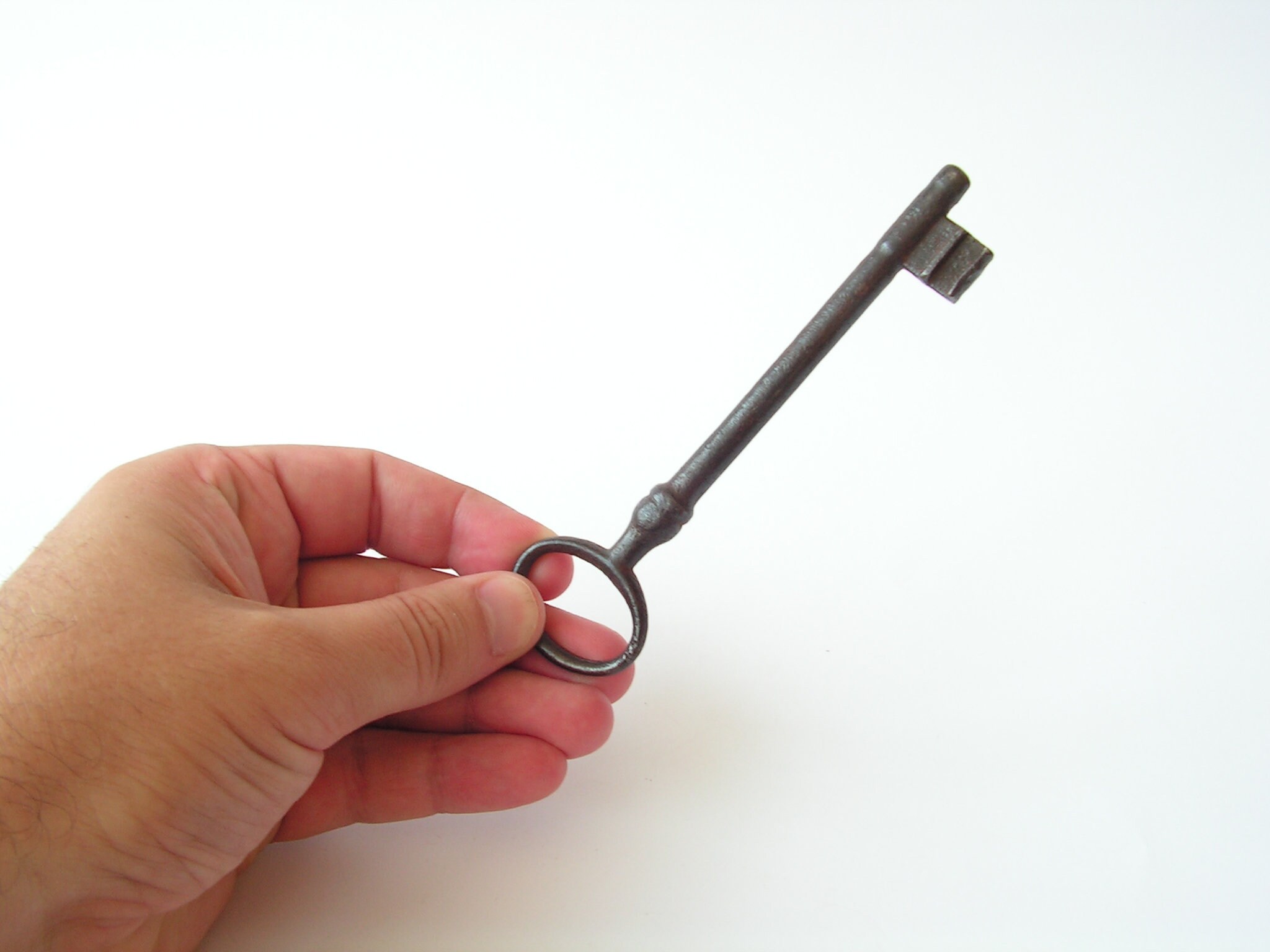 Antique Key Length 13 Cm Iron Forged Key Big Key Long Iron | Etsy