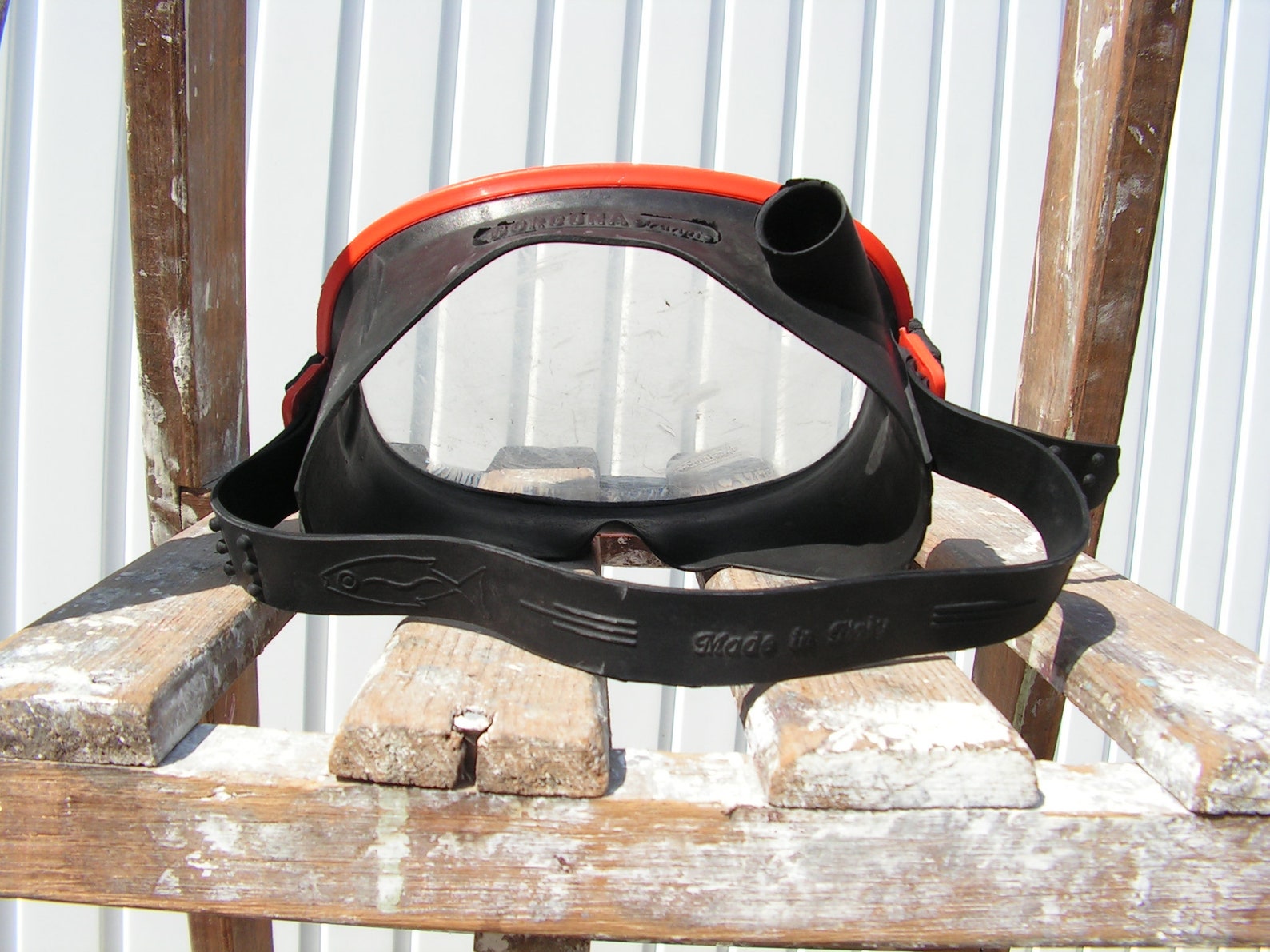 Retro Black Scuba Mask Italy Vintage Rubber Diving Mask - Etsy