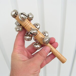 Vintage Wood Rattle Percussion Instruments Bell Music Musical ...