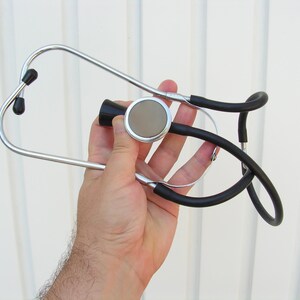 Vintage Black Stethoscope Doctors Stethoscope Medical Stethoscope ...