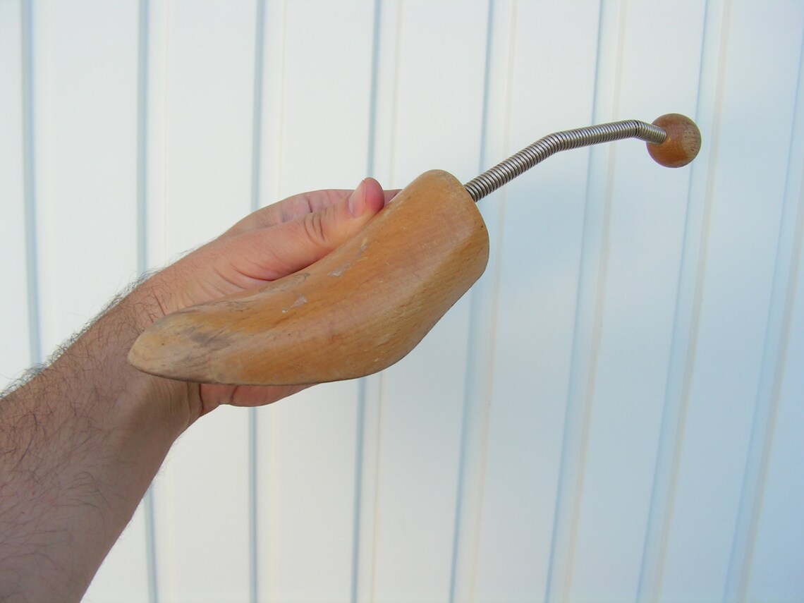 Pair shoe forms with marking Vintage shoe mold Wooden shoe | Etsy