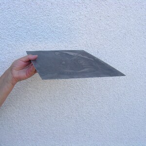 Antique Metal Matrix Etching, Hand-printed Art Collection (13.4x9.4 In ...